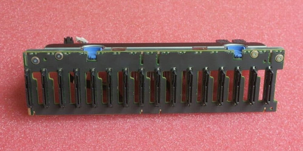 New Dell EMC PowerEdge R740 16-Bay 2 5" SFF SAS HDD Backplane Assembly ...