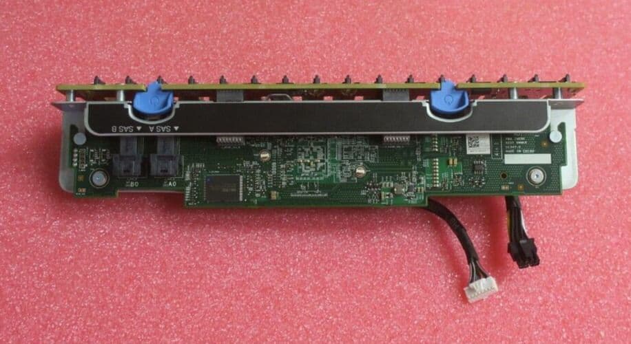 New Dell EMC PowerEdge R740 16-Bay 2 5" SFF SAS HDD Backplane Assembly ...
