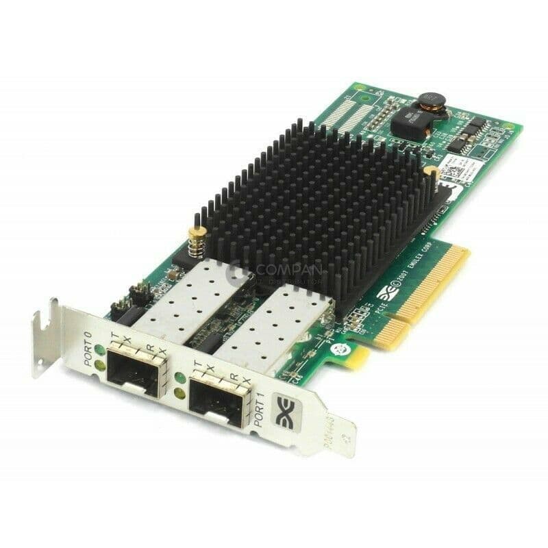 NEW Dell Emulex LPE12002 R7WP7 PCI-E 8Gb Dual Port FC Fibre Channel ...