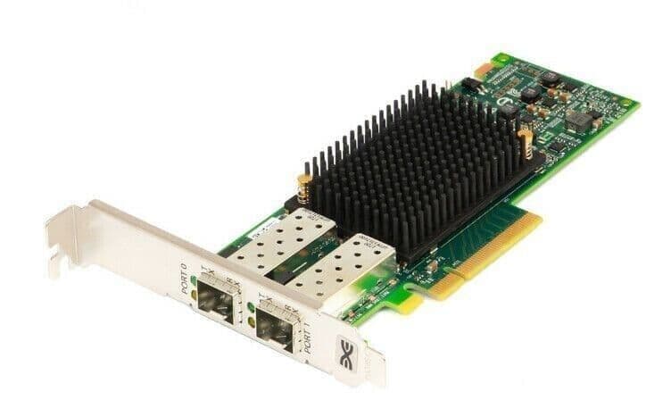 NEW Dell Emulex LPe31002 Dual Port 16Gb SFP FC PCIe Host Bus Adapter ...
