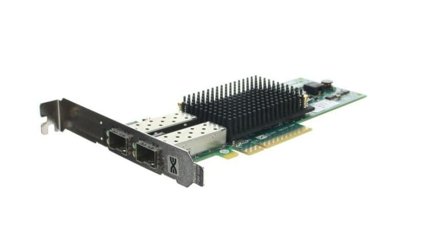 New Dell Emulex Lpe32002 32gb Fc Dual Port Sfp Host Bus Adapter Hba