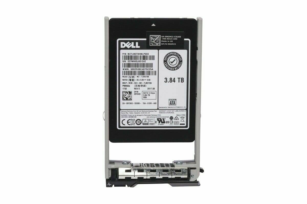 New Dell Enterprise 3 84TB 2 5" SAS 6GB/s SSD 9Y3HD 13th Or 14th Series ...