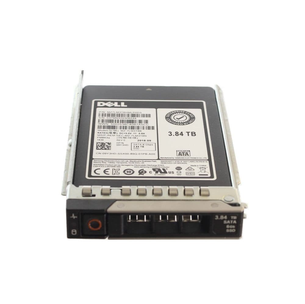 New Dell Enterprise 3 84TB SATA 6Gb/s RI TLC 2 5" SSD - 5TVXD MZ-3LH3T8C