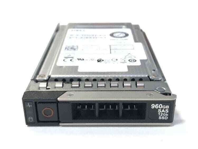 New Dell Enterprise 960GB 2 5" SATA 12Gb/s 3D TLC NAND SSD WFGTH Gen14 ...