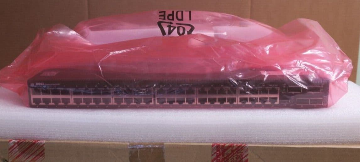 NEW Dell Force10 S4820T 48x 1/10GbE RJ45 4x 40G QSFP Port L2/3 Switch ...