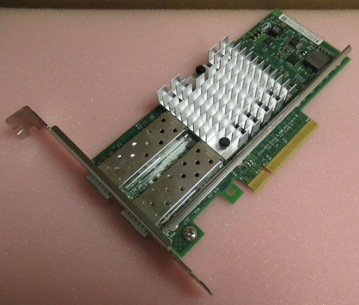 New Dell Intel X520-DA2 SFP Dual Port PCI-E 10Gb Server Network Adapter ...