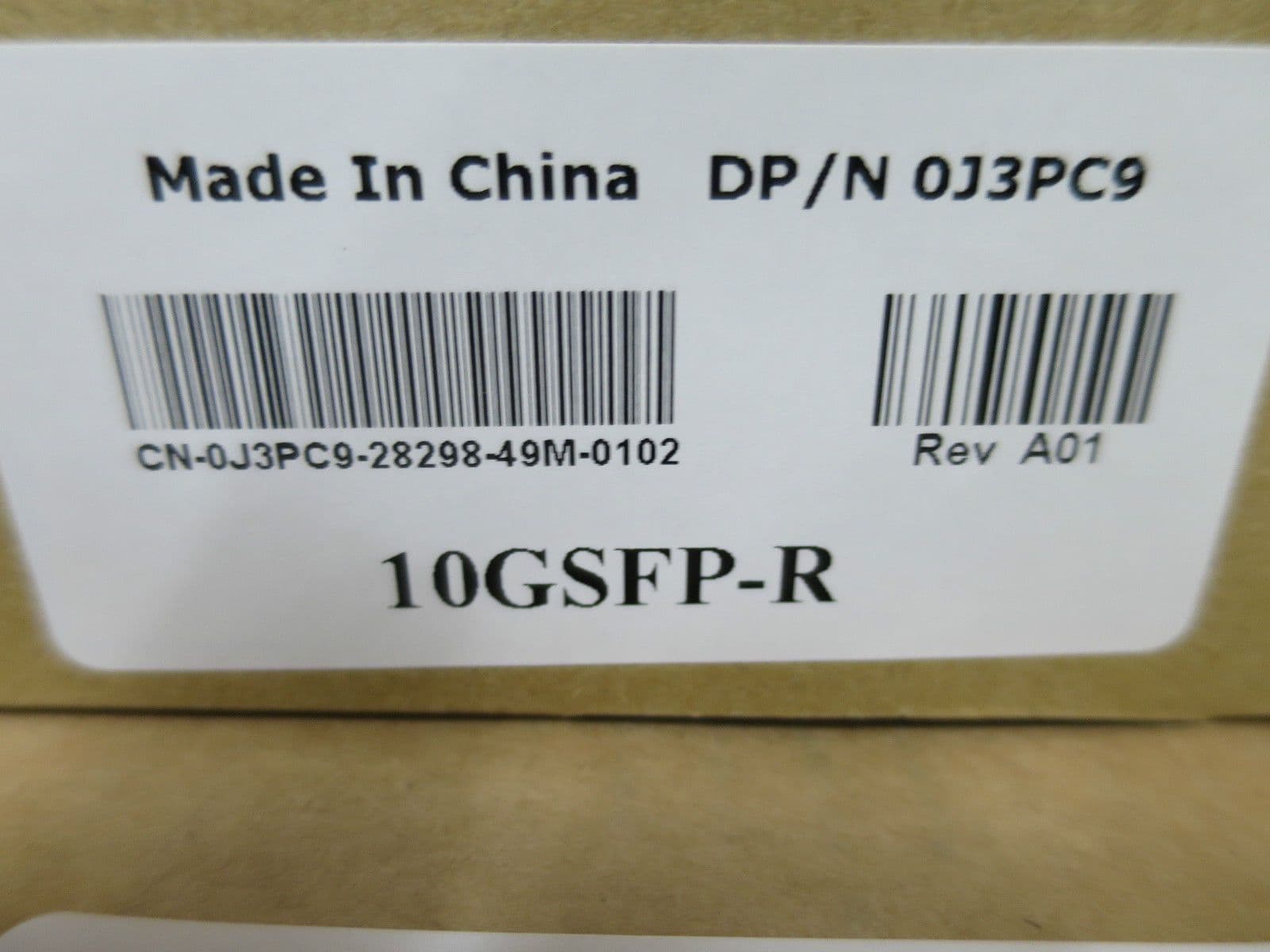 New DELL J3PC9 DUAL PORT 10GBe SFP Switch Module PowerConnect 7024 7048 ...