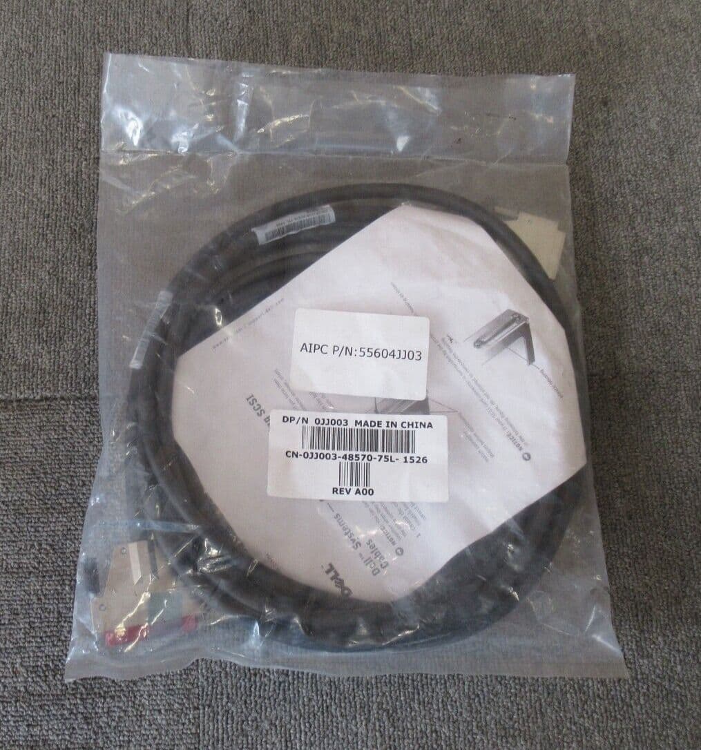 New Dell JJ003 12ft VHDCI-68-Pin To VHDCI-68-Pin SCSI Cable For ...