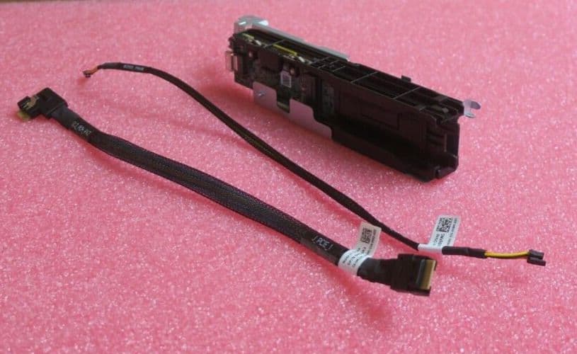 New Dell M 2 BOSS-S2 Hot-Swap Carrier Card PKH3T Cables For R350 Server