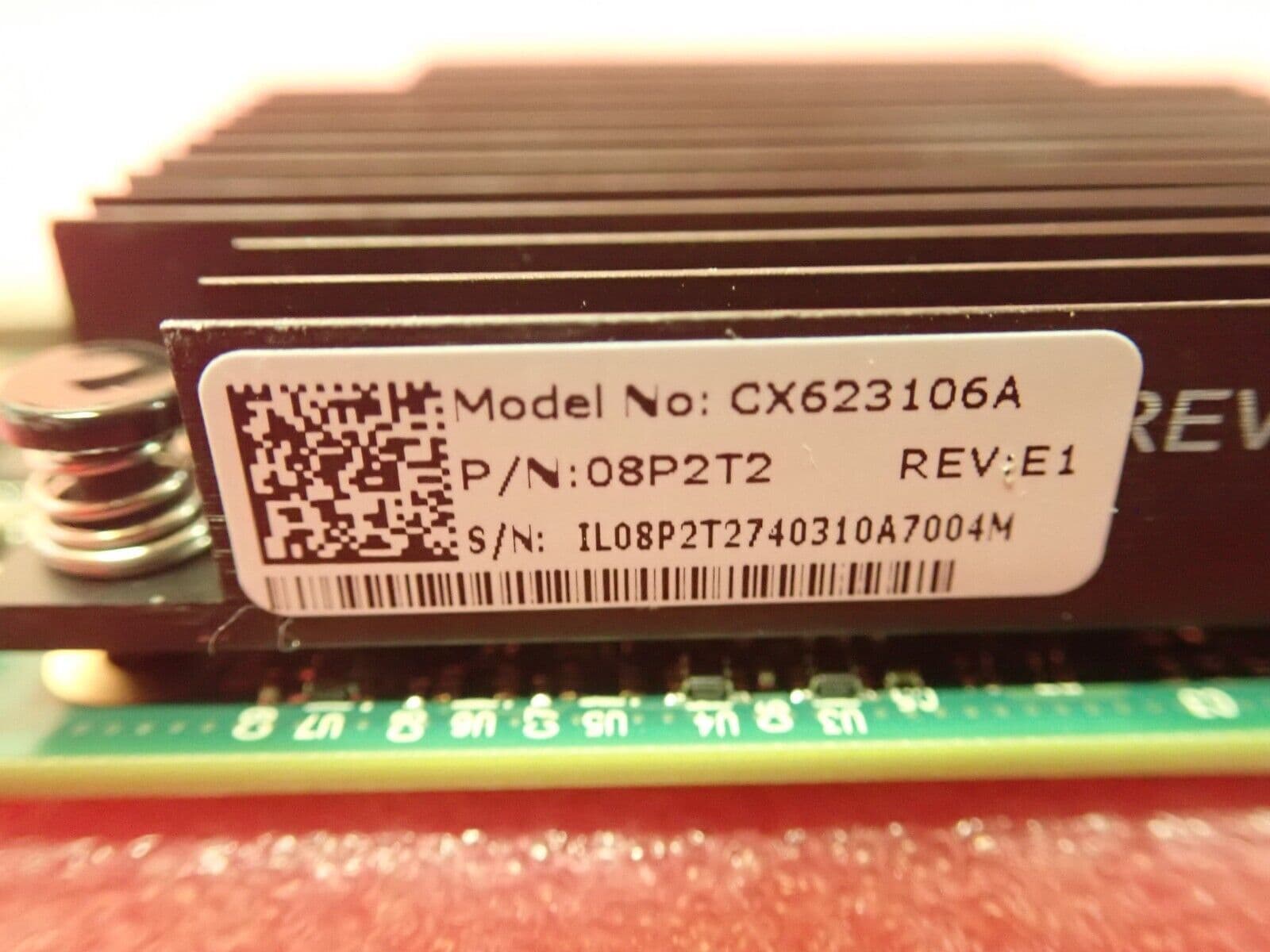 New Dell Mellanox CX623106A ConnectX-6 Dual Port 100Gb QSFP56 Network ...