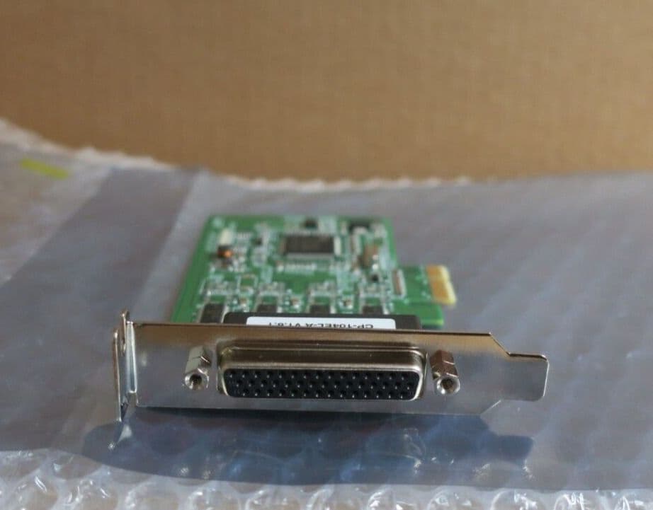 NEW Dell MOXA 4-Port RS-232 PCIe Communication Card DB9M CP-104EL-A v1 61 6370W