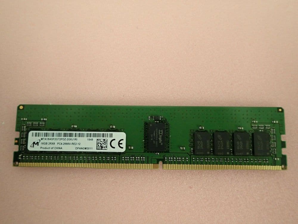 New Dell MTA18ASF2G72PDZ-2G6 16GB DDR4-2666 RDIMM PC4-21300V-R RAM ...