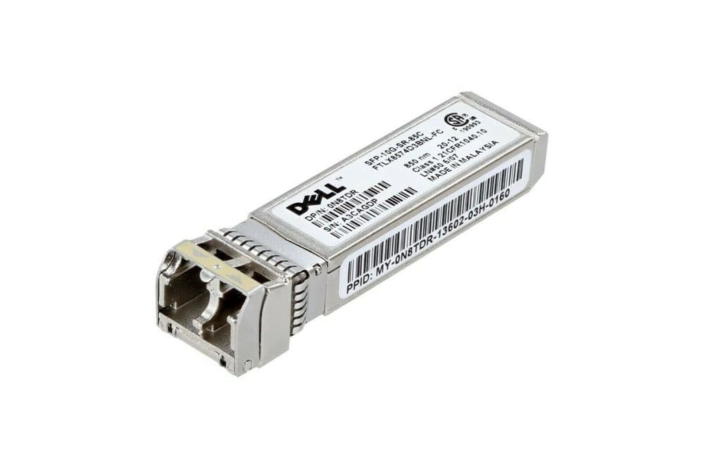 New Dell N8TDR Intel 10GB FC 850nm 400m SW SFP FTLX8574D3BNL-FC Transceiver