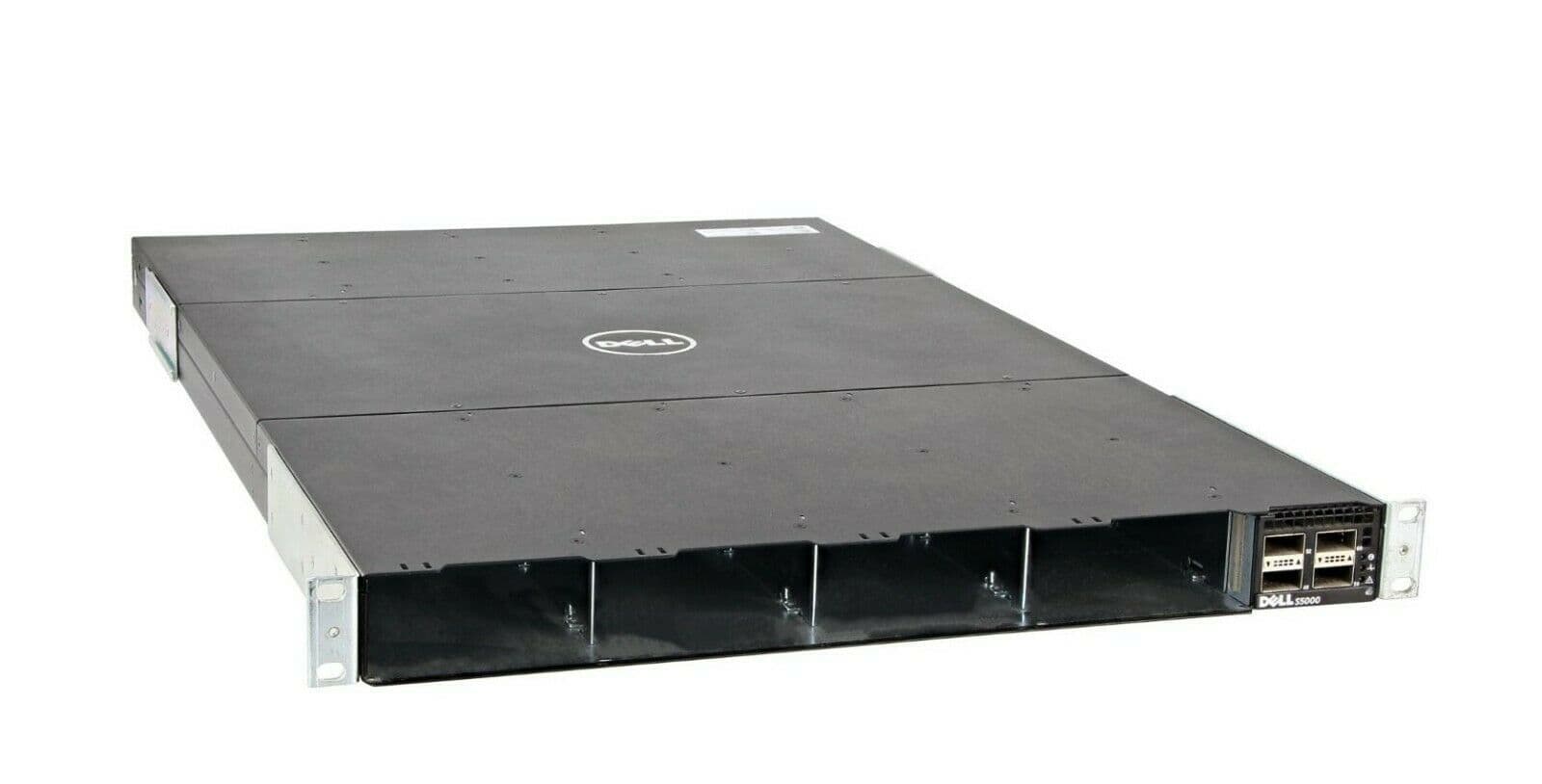 New Dell Networking S5000 Modular 10/40G LAN/SAN Switch 2x PSU 2x FtoB ...