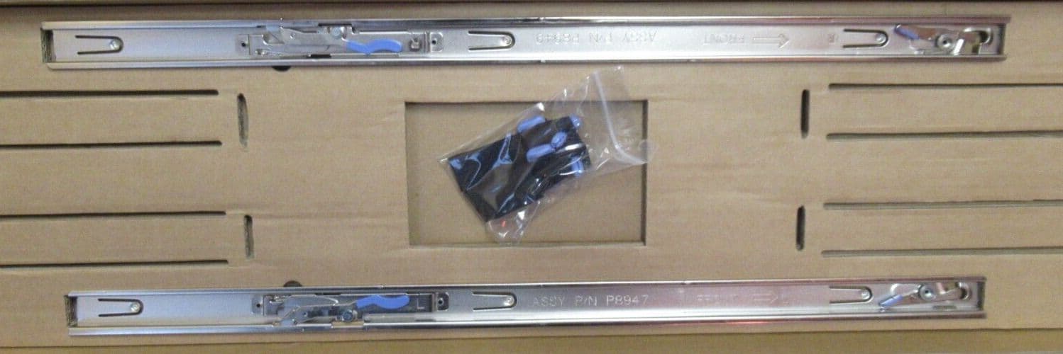 New Dell P8947 PowerEdge 850 860 R200 Static 1U Inner Rack Rails