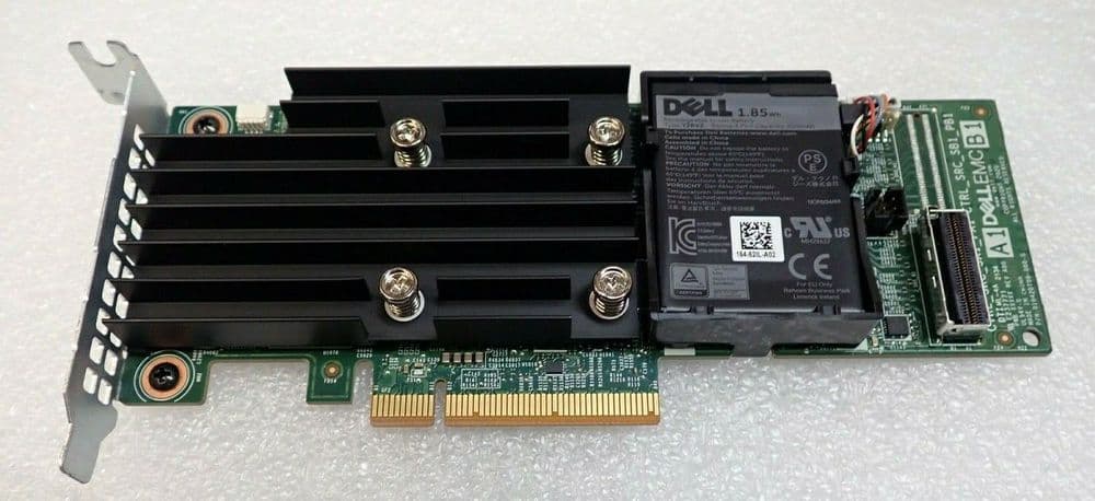 New Dell Perc H750 8GB NV Cache PCI-E Low Profile Raid Controller HYM6Y ...
