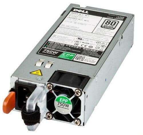 NEW DELL POWER SUPPLY 750W 80 PLUS PLATINUM EPP FOR DELL PE R530 R630 ...