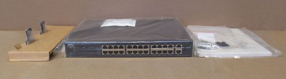 New Dell PowerConnect 2324 - 24 Port Ethernet 2 Gigabit Ethernet Switch ...