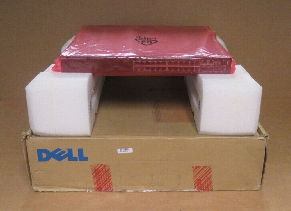 NEW Dell PowerConnect 7024 24x 1GbE RJ45 4x Combo 1GbE RJ45/SFP L3 1U ...