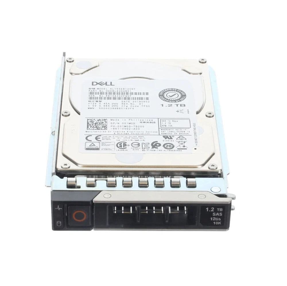 NEW Dell PowerEdge 1 2TB 10K SAS 2 5" 12Gb/s HDD In 14/15/16th Gen ...