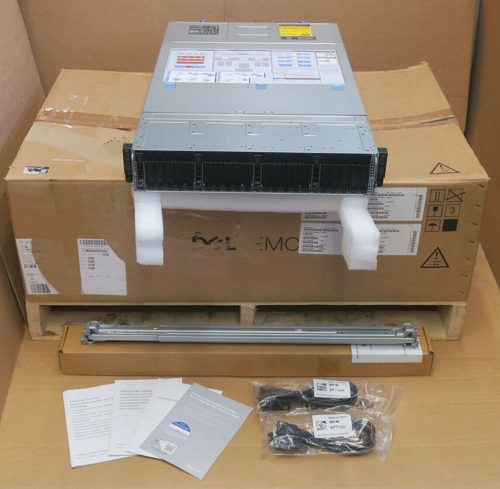 New Dell PowerEdge C6400 4 C6525 AMD EPYC 7302 1024GB RAM 128 CORES ...