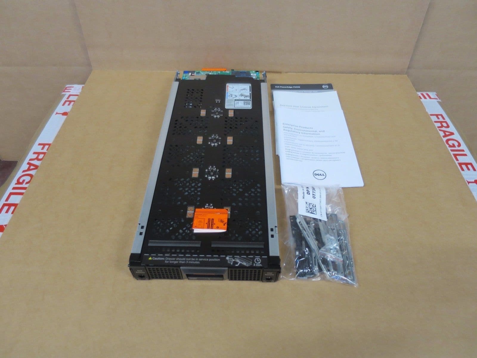 New Dell PowerEdge FD332 Storage Block Node for FX2