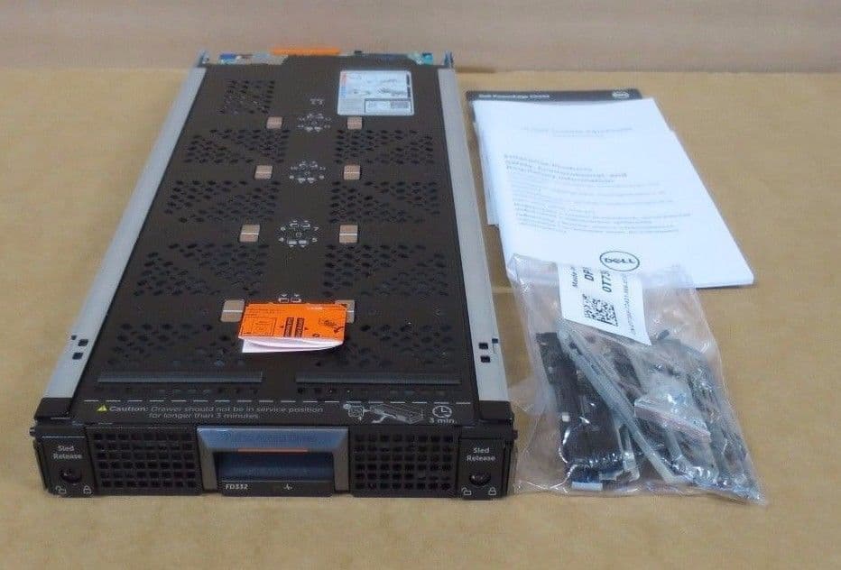 New Dell PowerEdge FD332 Storage Block Node for FX2