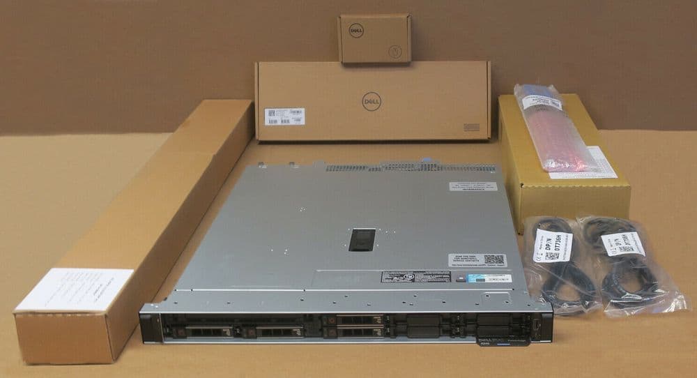 NEW Dell PowerEdge R340 Quad-Core E-2124 3 30GHz 16GB Ram 4x 300GB HDD ...