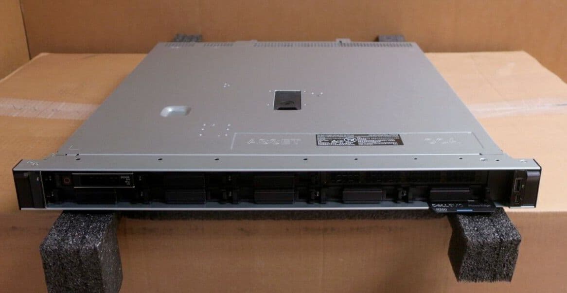 NEW Dell PowerEdge R350 Quad-Core E-2314 16GB RAM 600GB 10K HDD 8x 2 5 ...