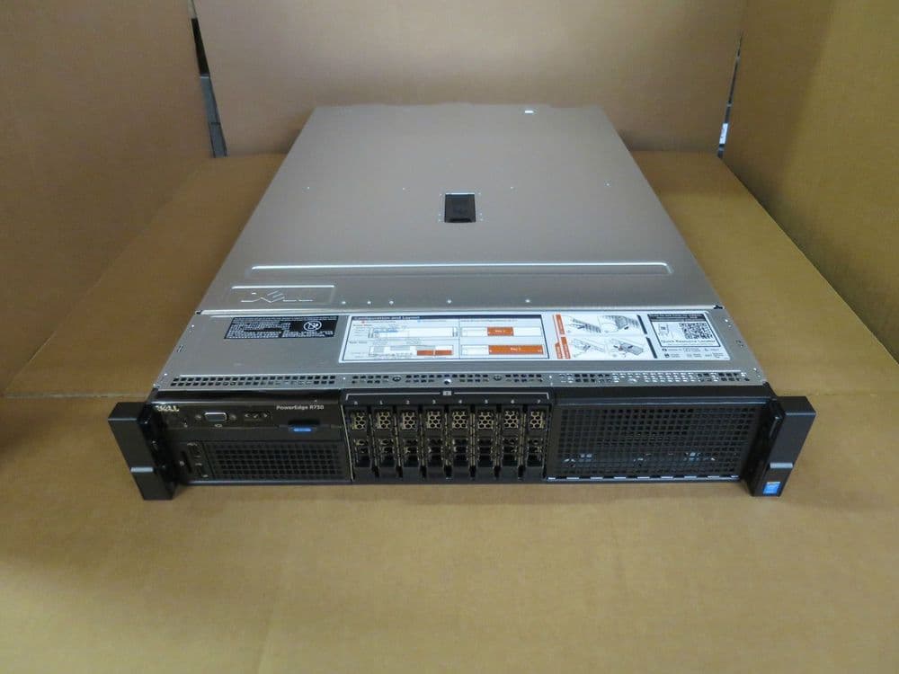 NEW Dell PowerEdge R730 2 x Intel XEON HEX-CORE E5-2620 v3 384GB Ram Server