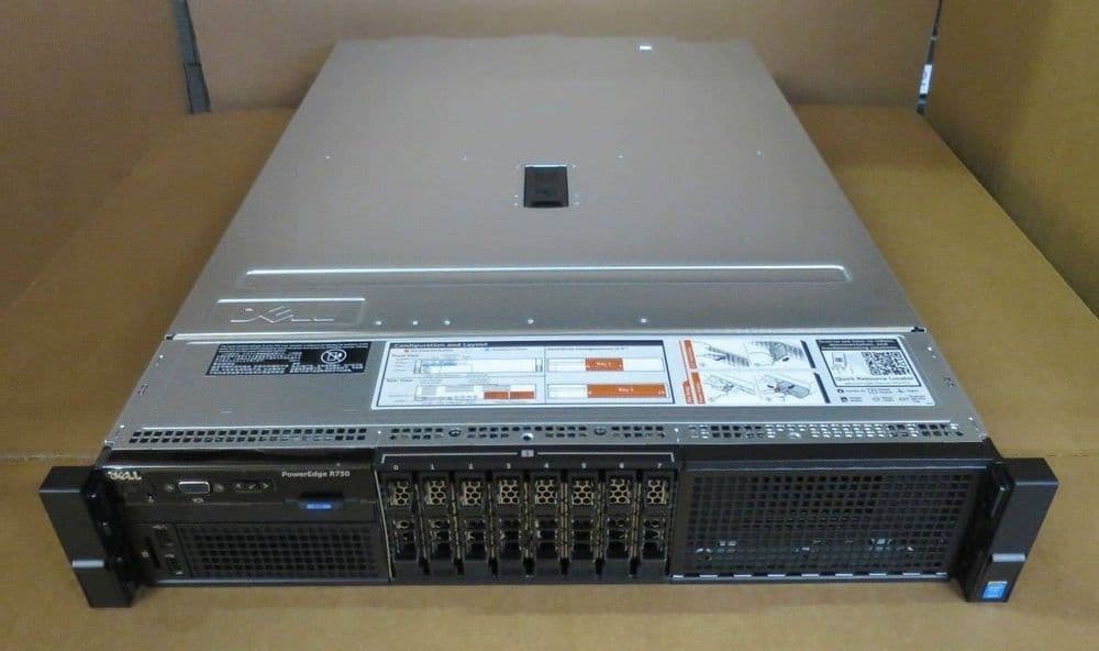NEW Dell PowerEdge R730 2x Ten-Core E5-2640v4 2 4GHz 64GB Ram 2U Server