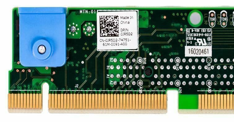 NEW Dell PowerEdge Riser Card 2 R630 Slot 1 PCI-E 3 0 X8 CPU1 JR5D2 0JR5D2