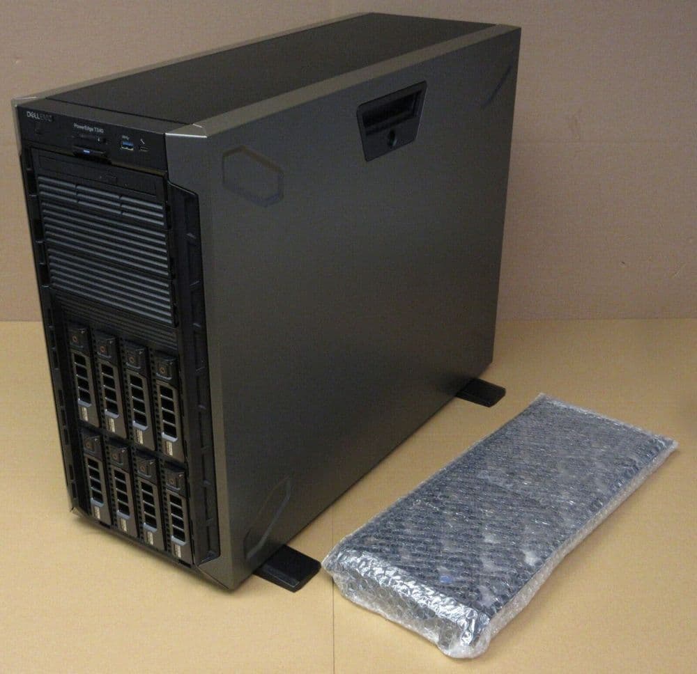 NEW Dell PowerEdge T340 Intel 6-Core E-2176G 64GB Ram 6 24TB SSD Tower ...