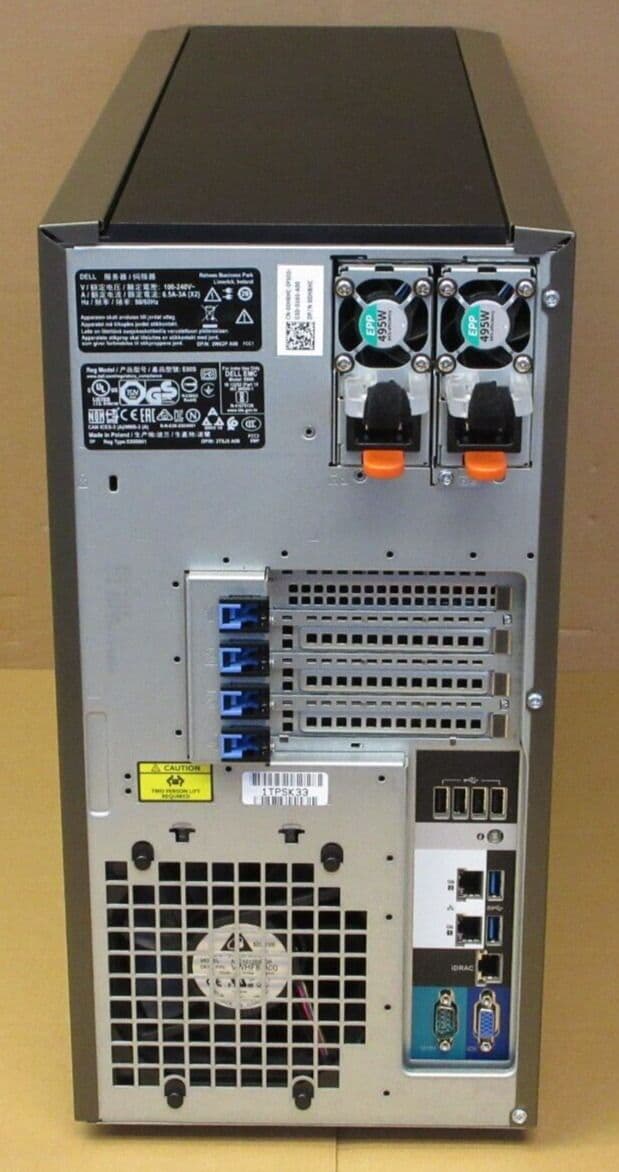 NEW Dell PowerEdge T340 Intel 6-Core E-2176G 64GB Ram 6 24TB SSD Tower ...