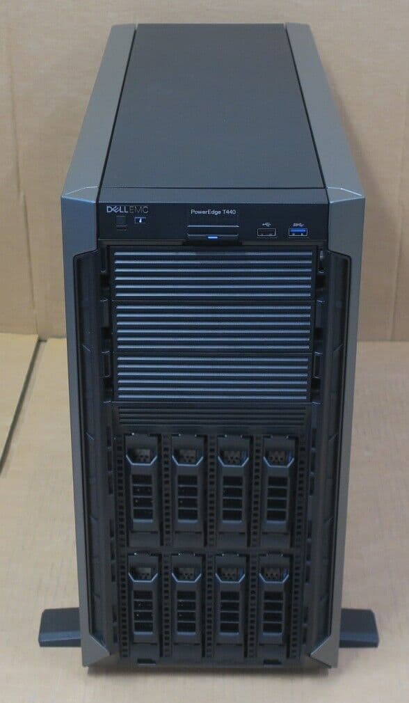 NEW Dell PowerEdge T440 2x 2nd Gen Scalable CPU 16-DIMM 8-Bay CTO Tower ...