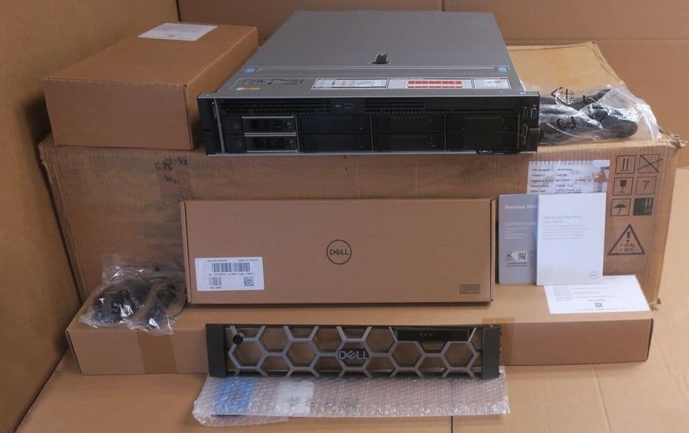 NEW Dell Precision 7920 XL 4C Gold 5122 16GB Ram 2x 1TB HDD 8-Bay 2U ...