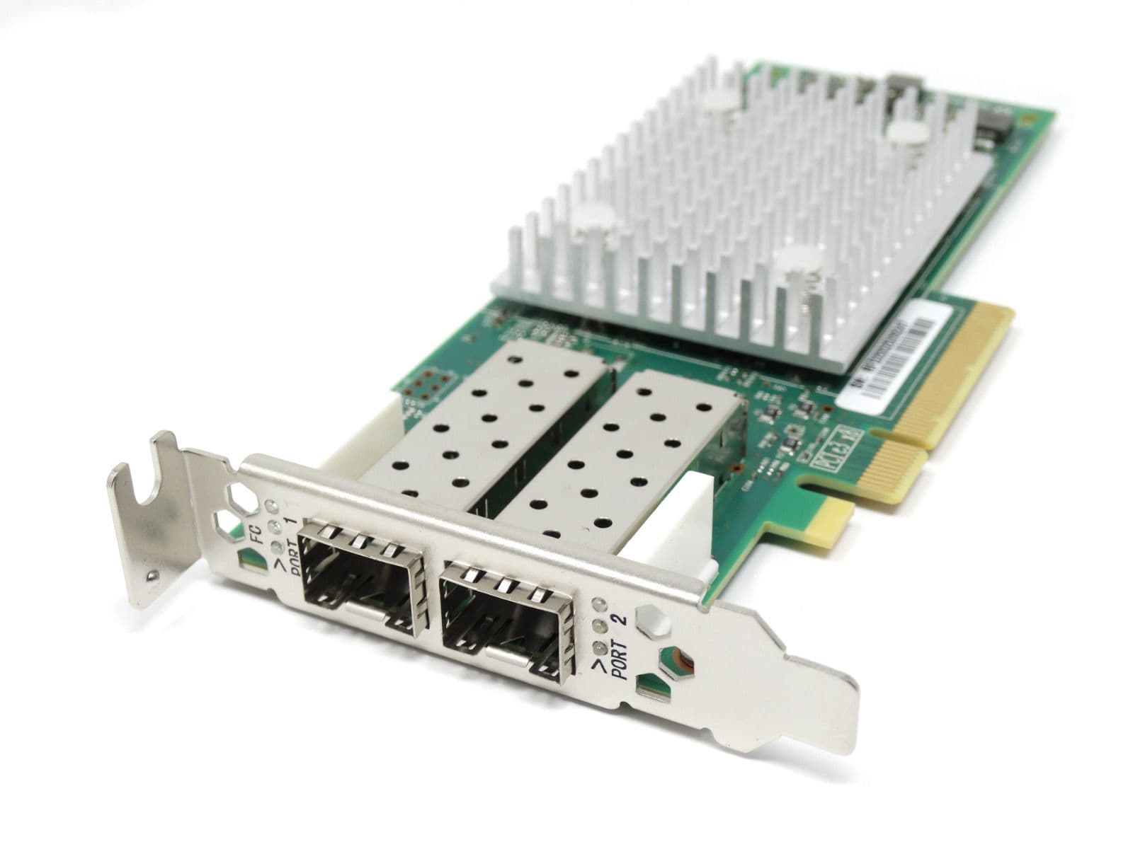 NEW Dell QLogic QLE2692L-DEL Dual Port 16Gb SFP FC Fibre Host Bus ...