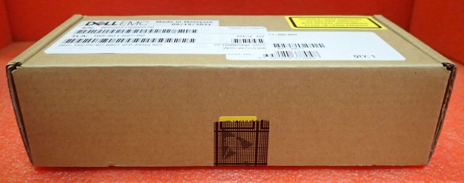 NEW Dell QSFP-40G-BIDI 40GBASE-SR QSFP FC LC MMF 150m Transceiver ...