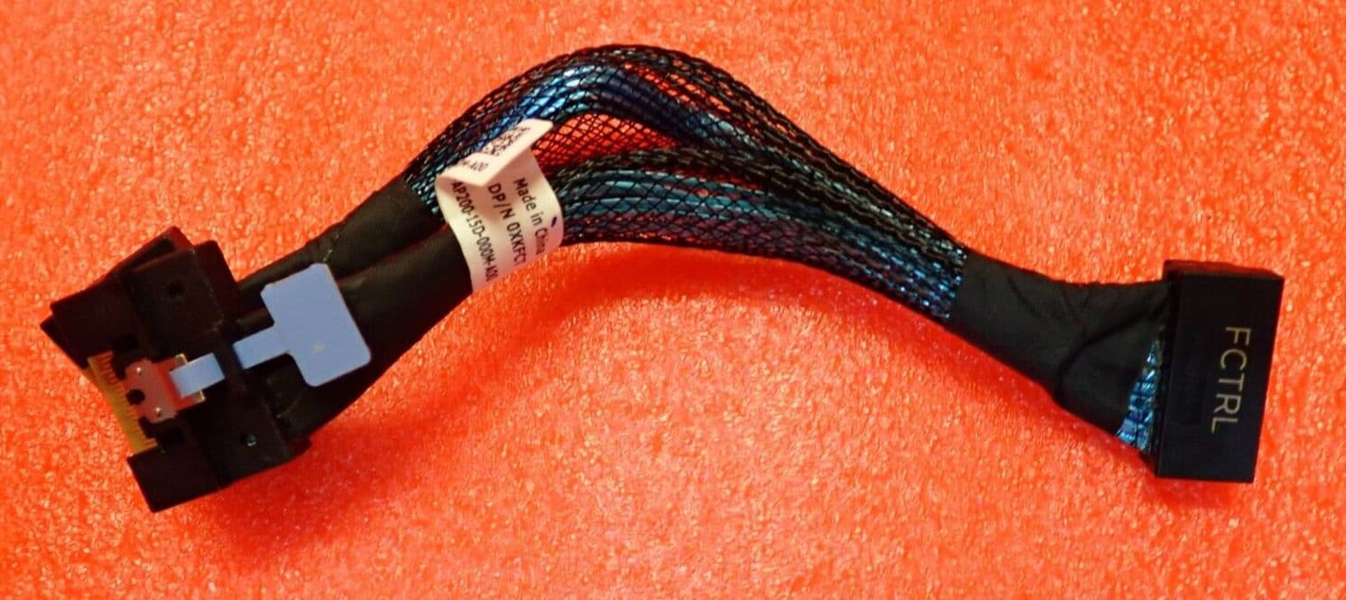 New Dell R750 R750xa Front PERC H755N Split NVMe Cable Y0N4C 0Y0N4C