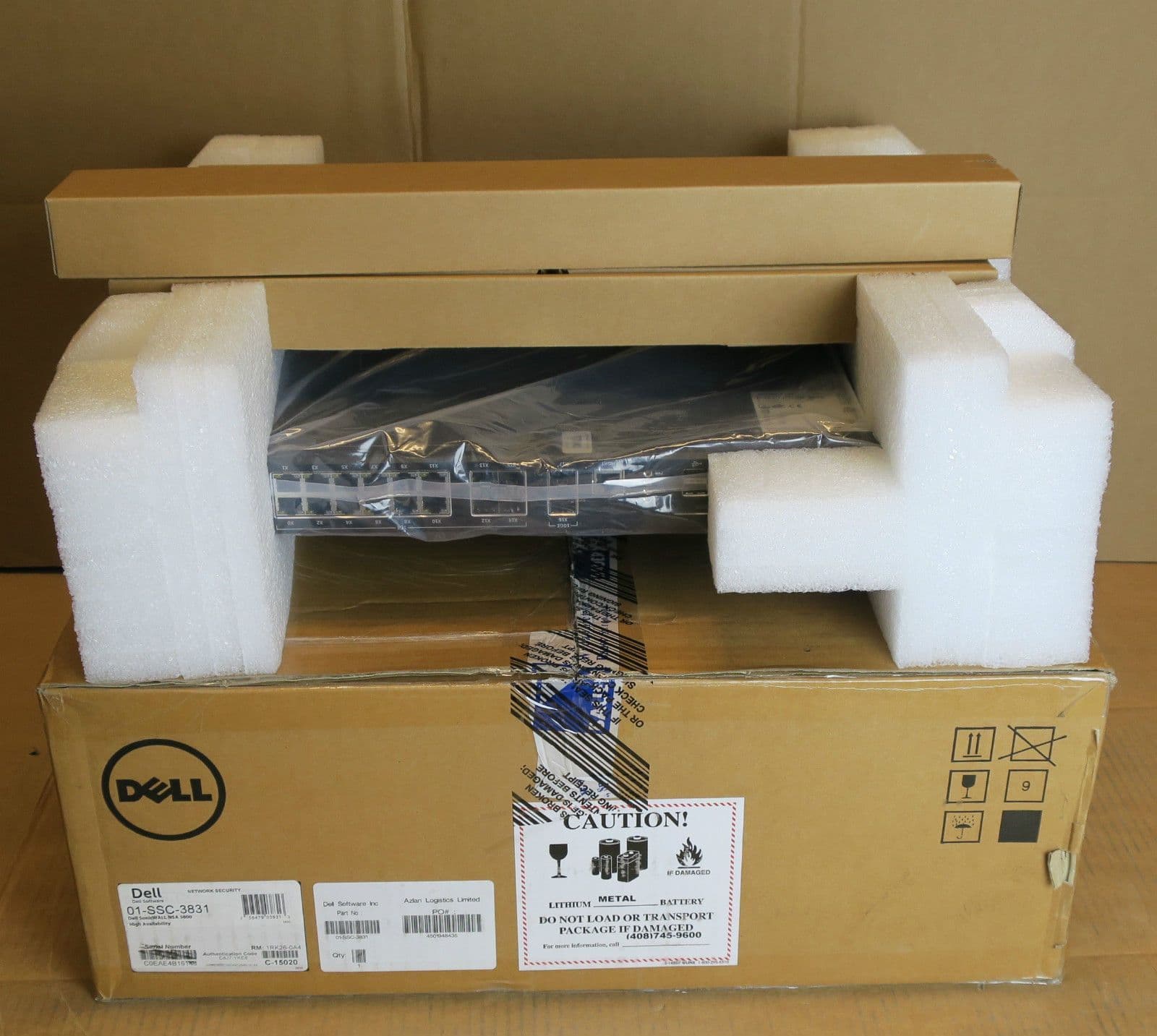 NEW Dell SonicWALL NSA 5600 01-SSC-3831 - High Availability Security ...