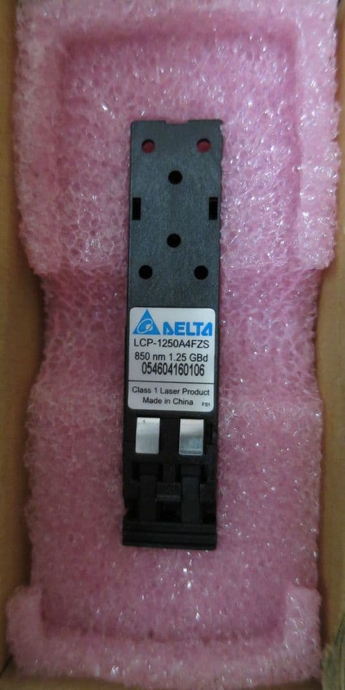 NEW Delta LCP-1250A4FZS SFP GBIC Fiber Optic 850nm 1 25GBd Gigabit ...