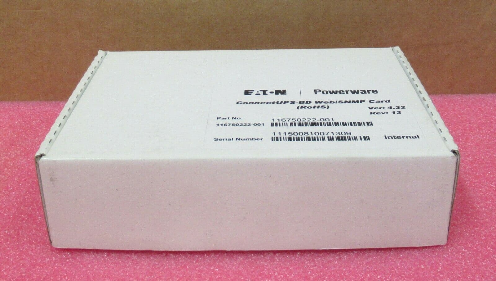 NEW Eaton 116750222-001 Powerware ConnectUPS-BD Web/SNMP UPS Management ...