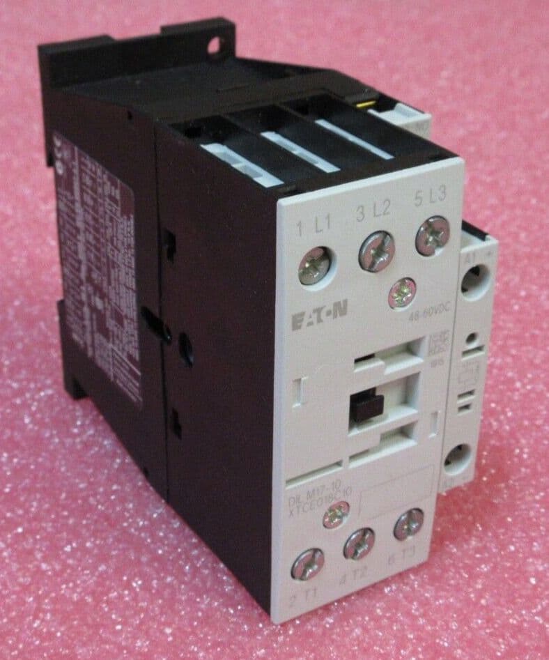 New Eaton Moeller Contactor 40A 400V 7 5 kW 3 Pole DILM17-10 RDC60 ...
