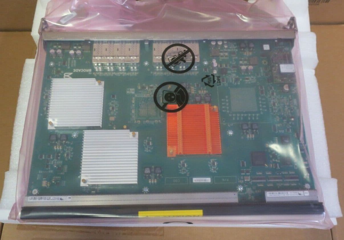 New EMC Brocade CR16-8 DCX Core Switch Blade 16x 16Gb/s FC SFP Port 105 ...