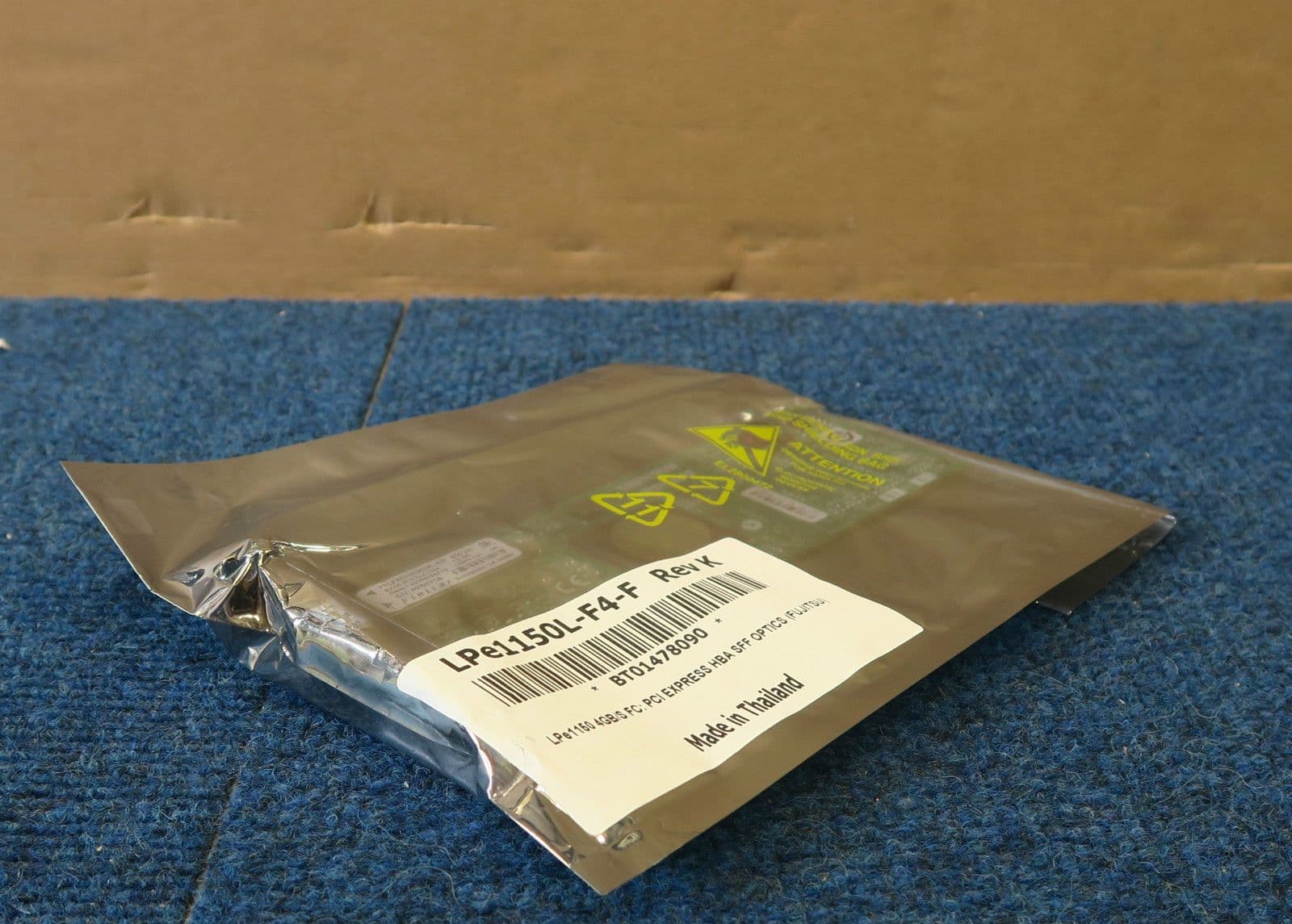 NEW Emulex LPE1150L-F4-F - 4GB/s Fibre Channel FC PCI-E HBA SFF Optics Card