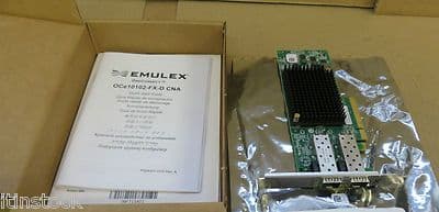 NEW Emulex OneConnect OCe10102-FX-D CNA 10Gbps FCoE PCI-E NIC Ethernet Card