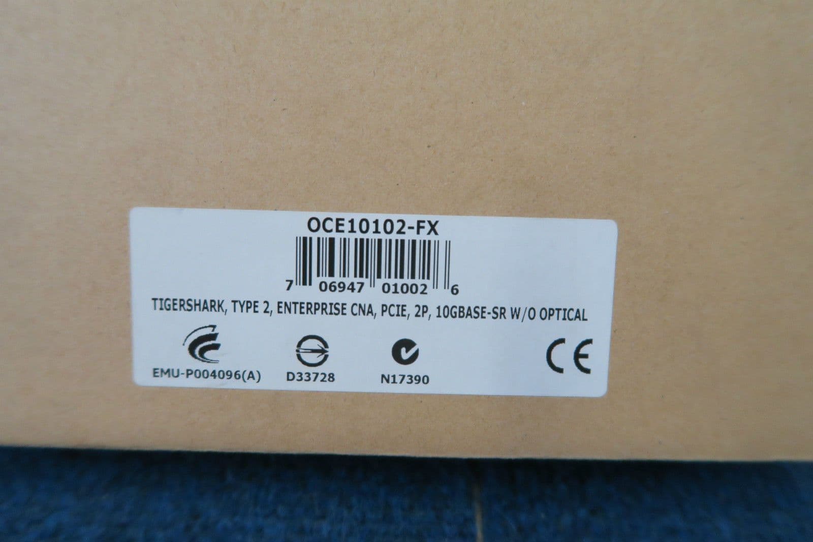 NEW Emulex OneConnect OCe10102 - Tigershark PCI-E Dual Port NIC ...