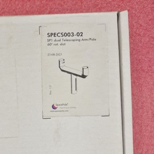 New Ergonomic Solutions SpacePole SP1 Dual Telescoping POS Arm/Pole