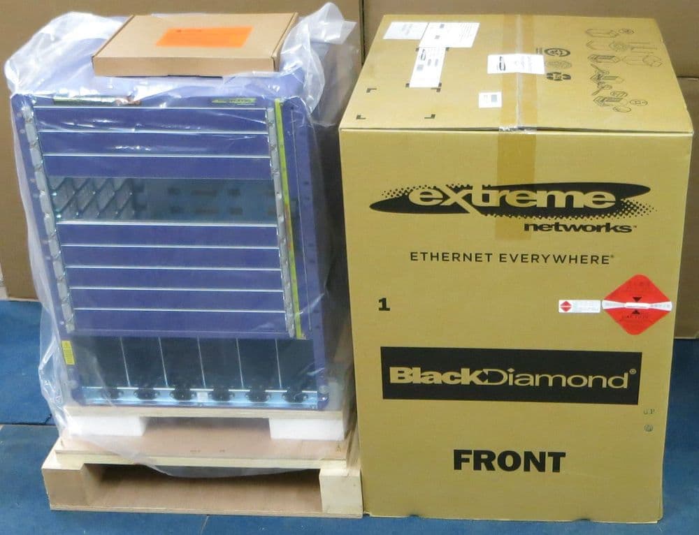 New Extreme Networks Black Diamond 8810 10Slot Switch Chassis 41011 ...