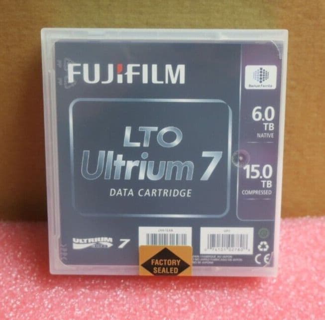 New Fujifilm LTO7 LTO Ultrium 7 Data Cartridge 6 0TB Native / 15 0TB ...